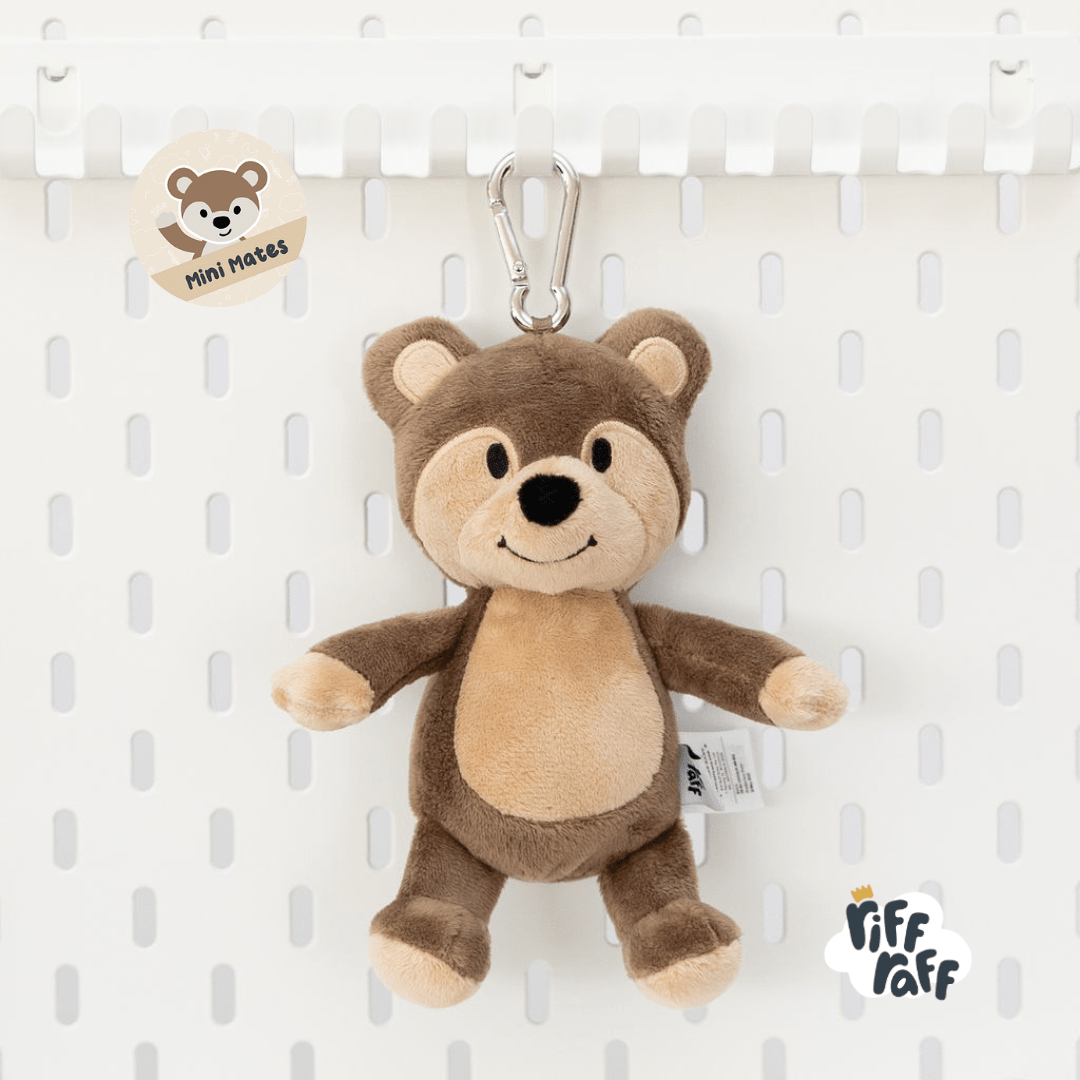 Bag Charm - Banjo the Bear – Riff Raff Baby AU