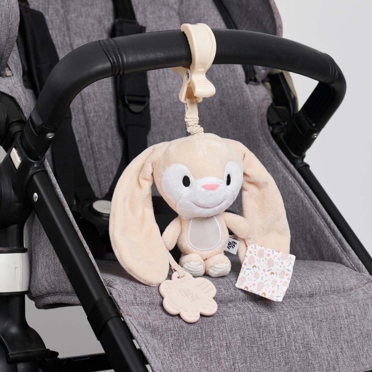 Sensory Pram Toy - Clover The Bunny – Riff Raff Baby AU